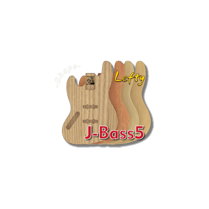 J Bass Body 5 Strings Lefty Marconilab®